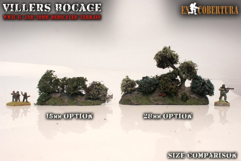 3x Kit Bocage – 15-20mm - EnCobertura - Wargame scenery and miniatures